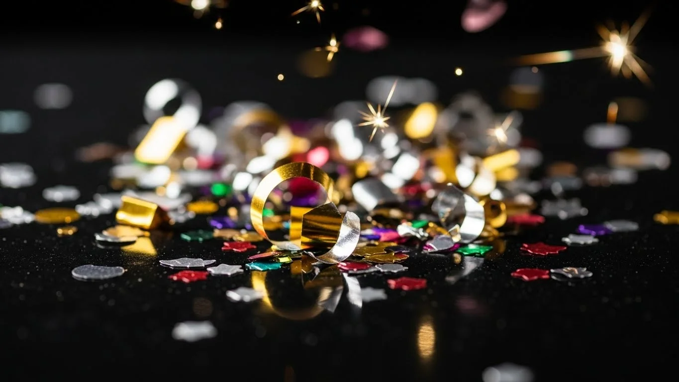 22 Playful New Year Confetti Ideas That Bring Instant Joy ...