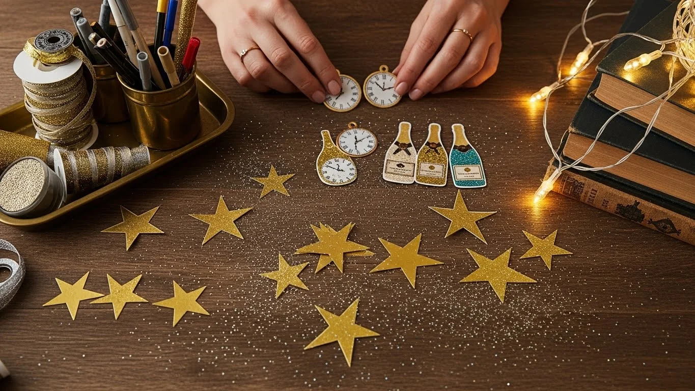 24 Creative New Year Craft Ideas That Double as Party Decor ...