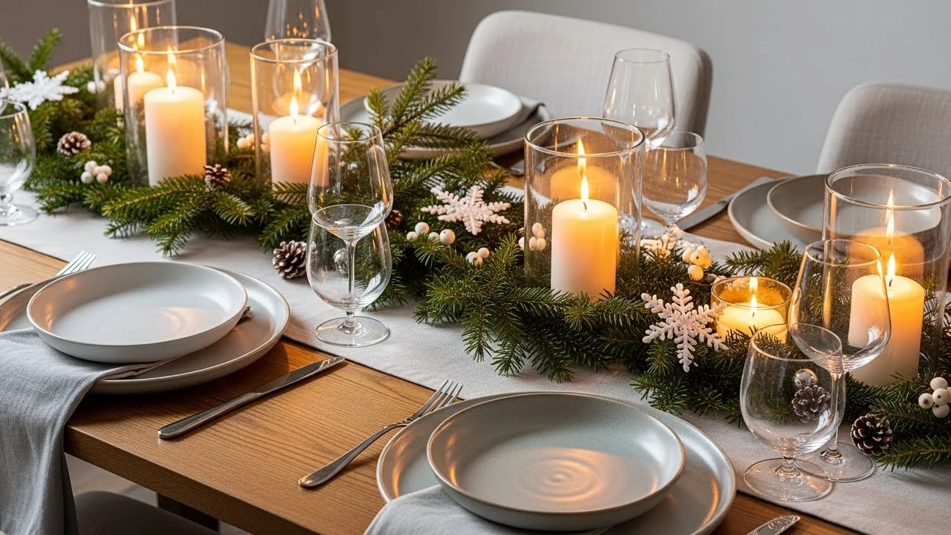 24 Elegant Winter Dining Table Decor Ideas for a Festive Feel ...