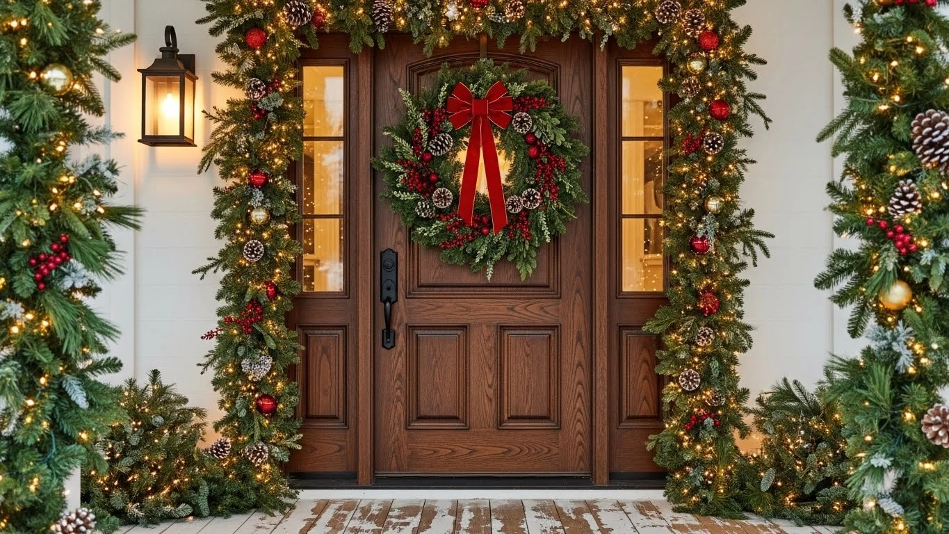 24 Unique Christmas Door Decor Ideas That Wow Your Neighbors ...