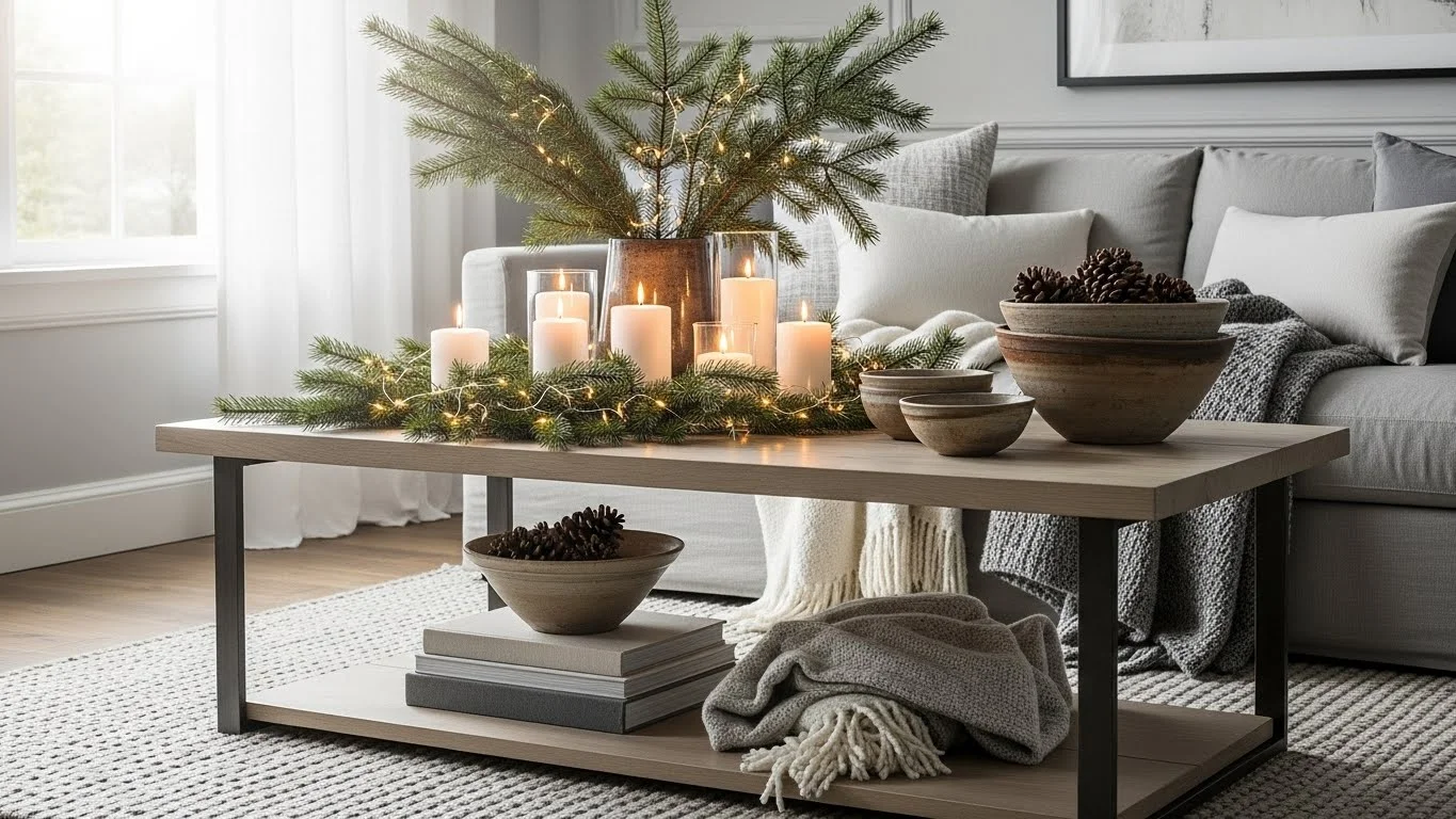 25 Stylish Winter Coffee Table Decor Ideas That Elevate Your Space ...