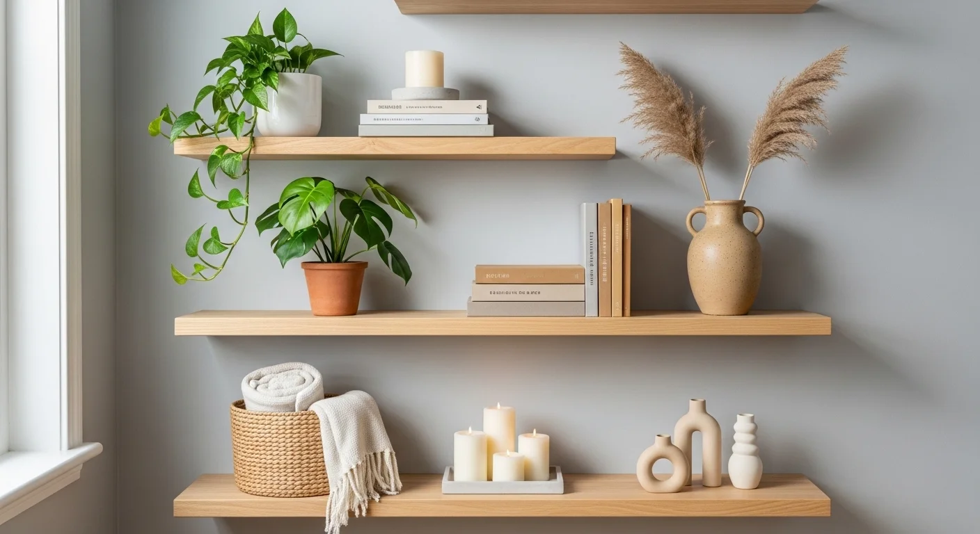 How to Make DIY Wall Shelf Decor - decorteacher.com